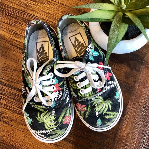Vans | Shoes | Exotic Flowers Kids Vans | Poshmark